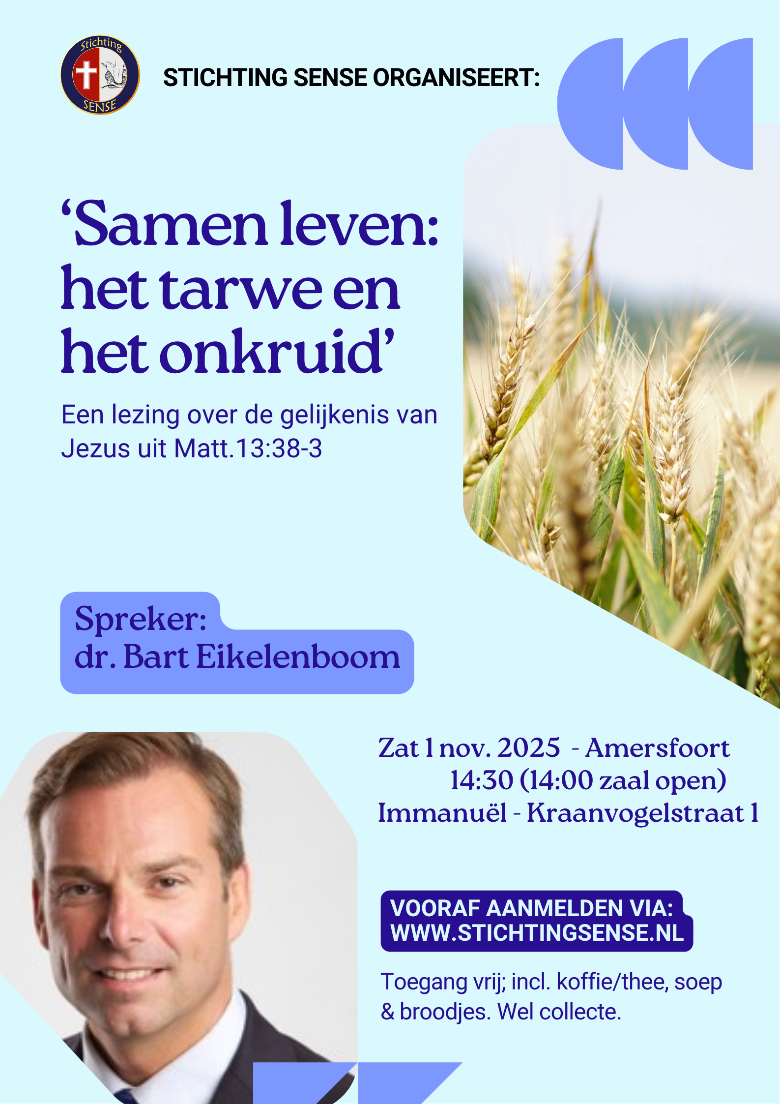 Agenda - Stichting Sense: